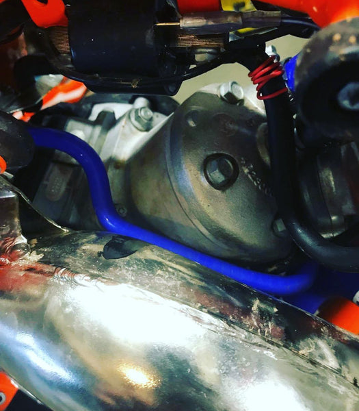 KTM 125 144 150 250 300 2 STROKE SILICONE RADIATOR HOSE – Moto Hose